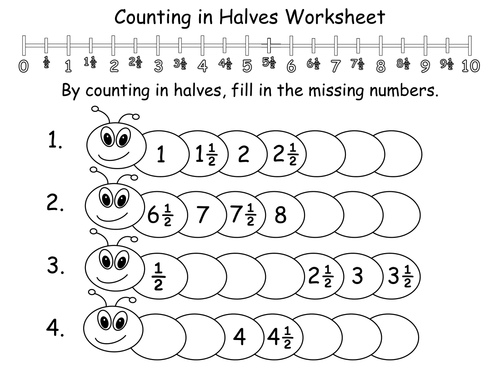 Counting in halves | Trinity Primary School